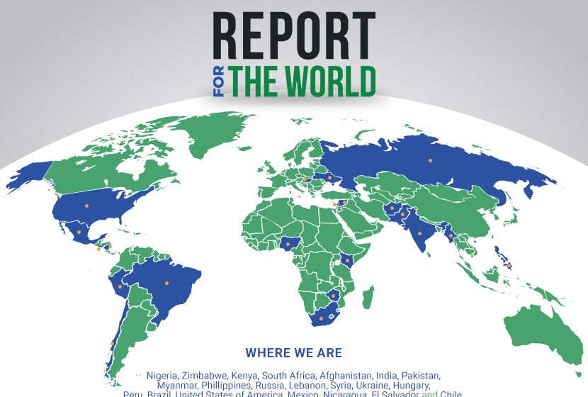 Home Page - Report for the World